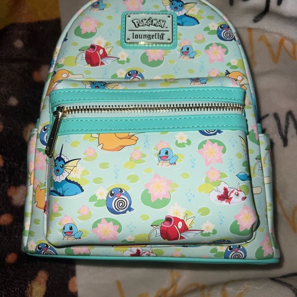 Loungefly | Accessories | Loungefly Pokmon Kids Backpack Light Blue And ...